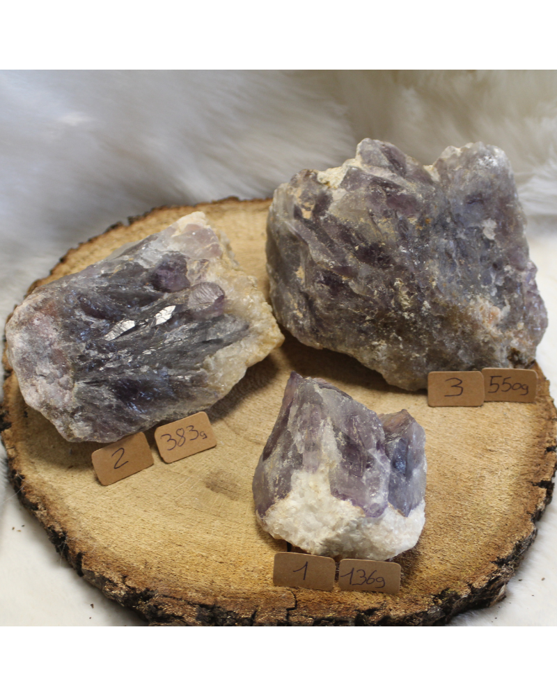 Druse Améthyste Chevron – Rechargement énergétique & Sérénité CHOIX ...